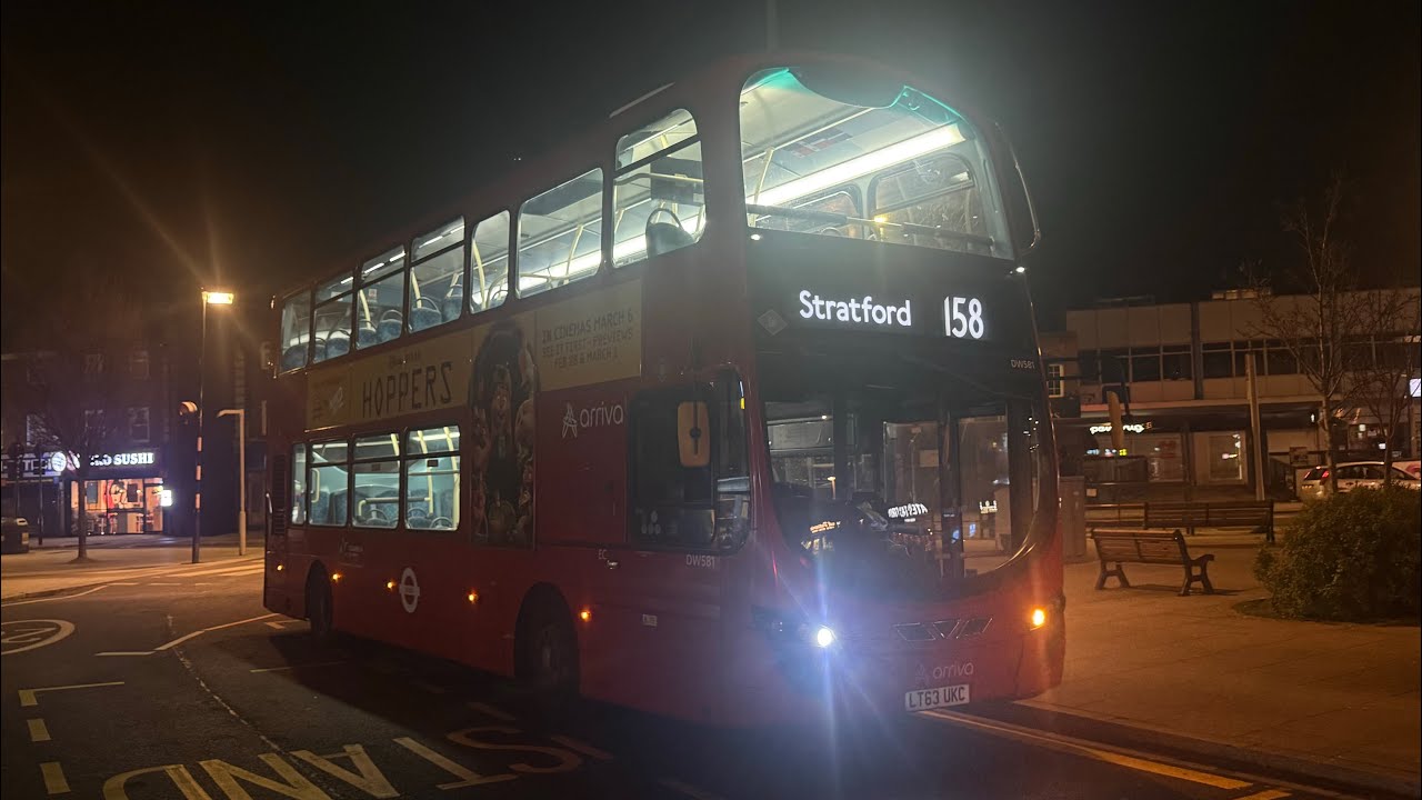 Full Route Visual | Route 158 | Chingford Mount to Stratford | Arriva ...