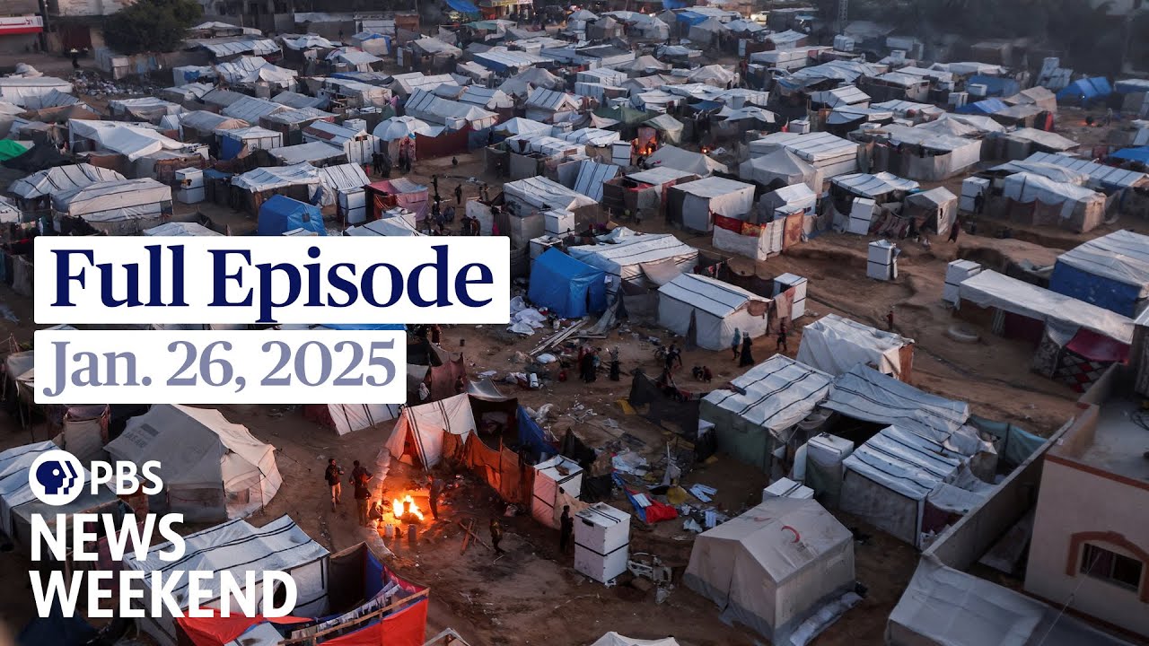 PBS News Weekend full episode, Jan. 26, 2025 - YouTube
