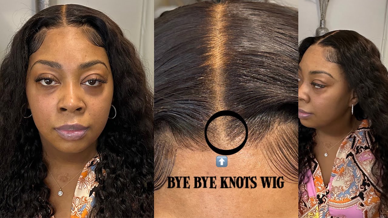Unice Bye-Bye Knots Wig | 7x5 Glueless Water Wave Wig | Real Invisible ...