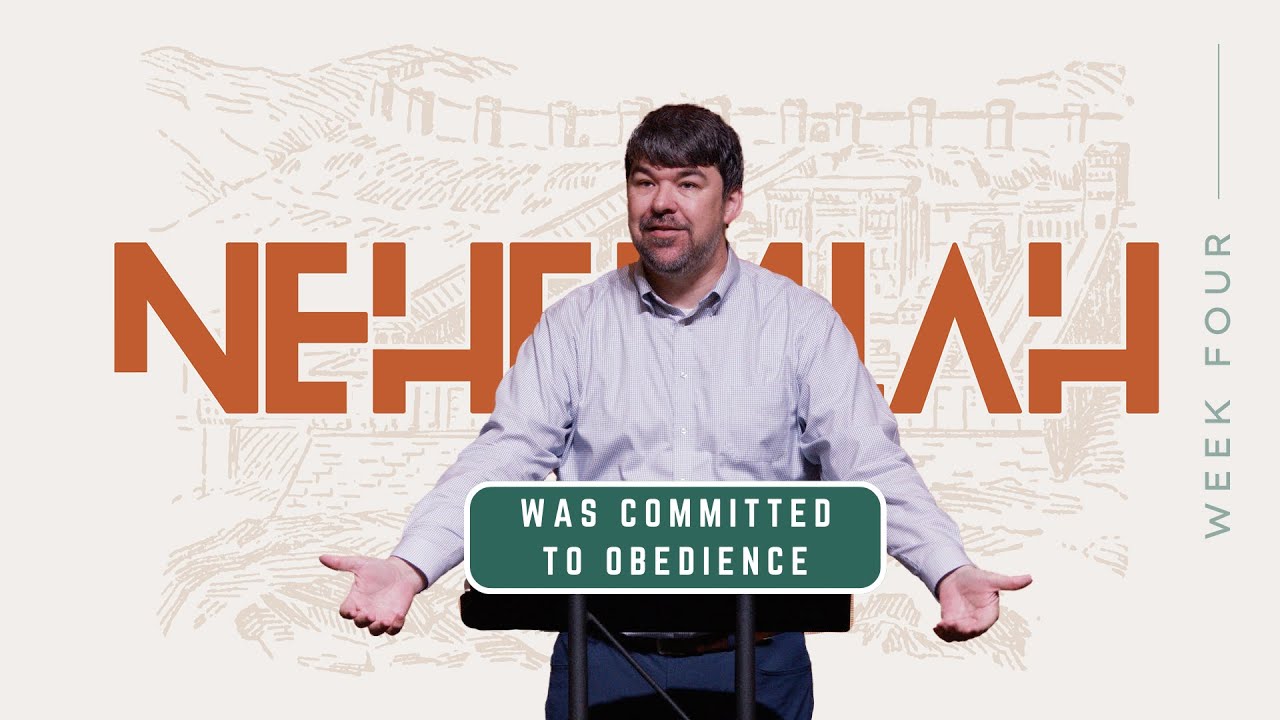 Nehemiah Was Committed to Obedience | Pastor Nathan Stam | Apex Baptist ...