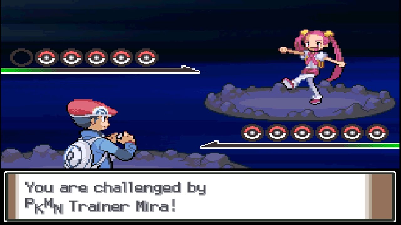 Pokemon Azure Platinum • Trainer Mira - Wayward Cave - YouTube