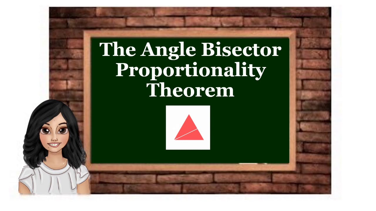Angle Bisector Proportionality Theorem - YouTube