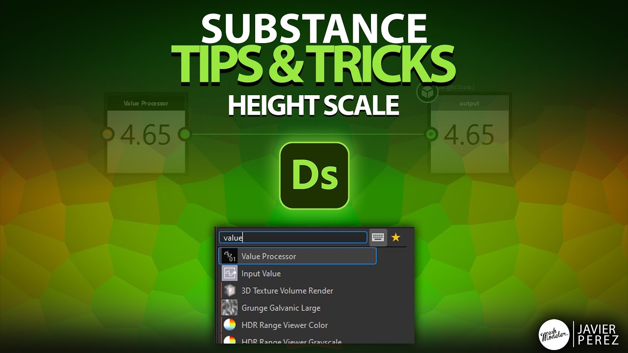 Substance Designer: Tips & Tricks - Height Scale - YouTube