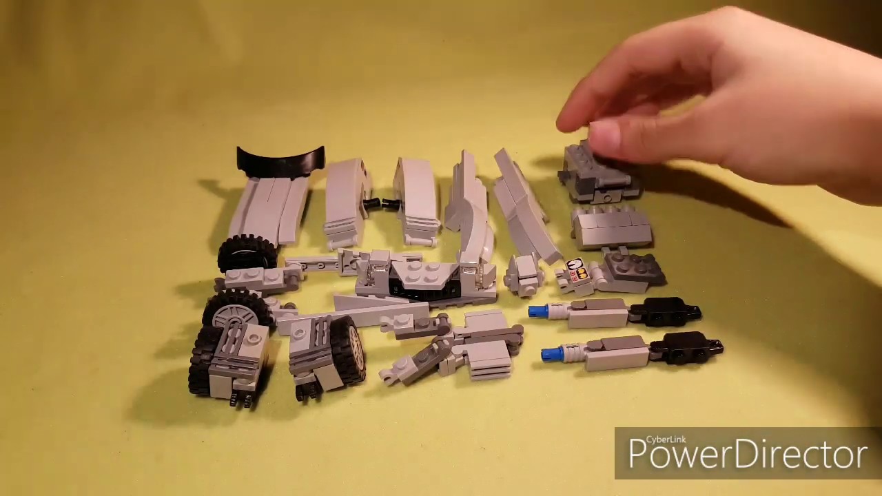 Lego Transformers DOTM Sideswipe ( Tutorial ) - YouTube