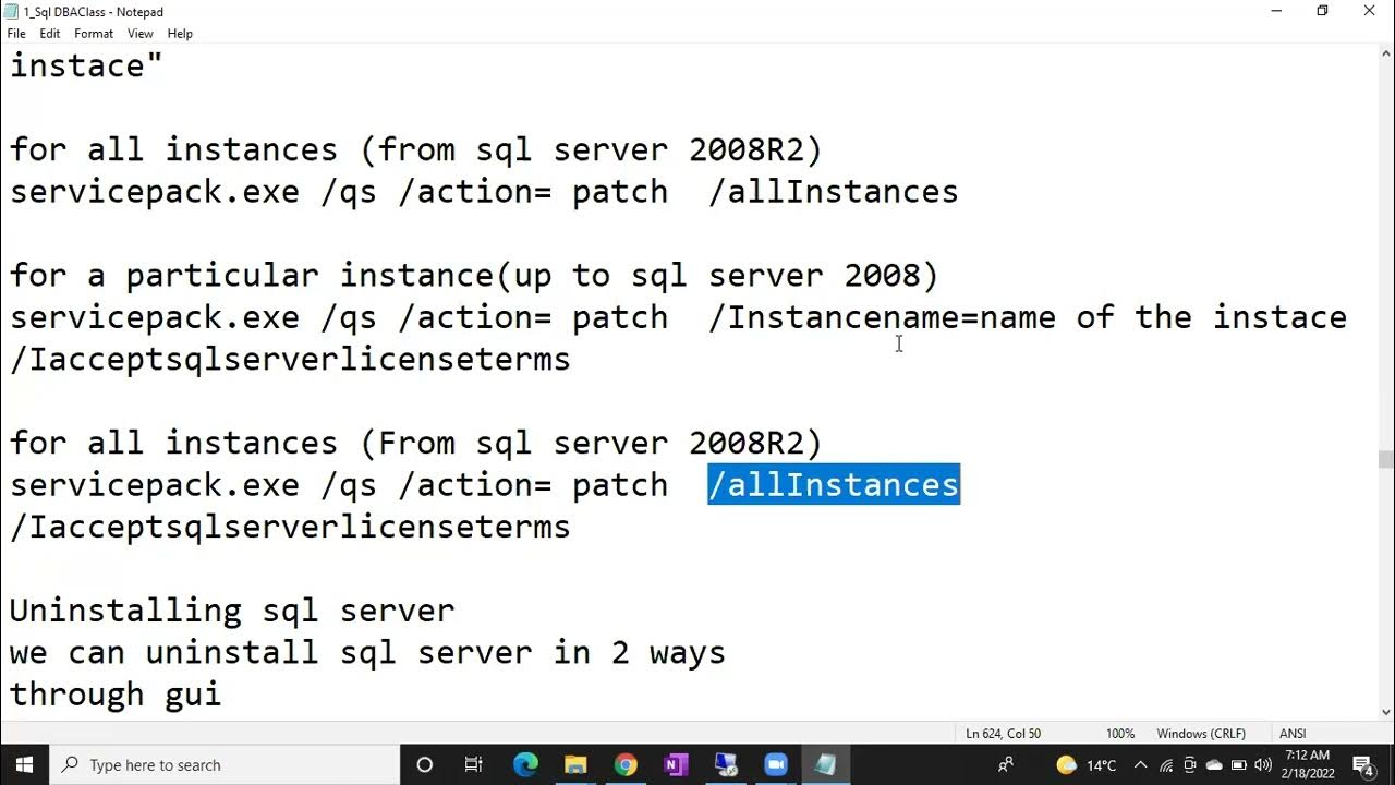 Sql DBA Batch 42 Class 44 Creating Logins - YouTube