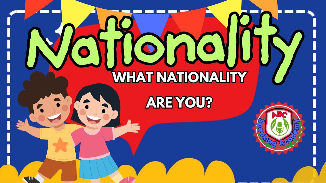 What Nationality Are You? | Learn Countries and Nationalities in ...