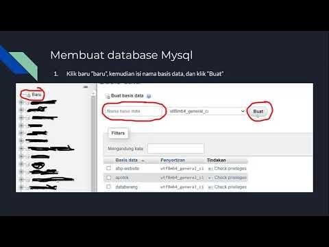 Tutorial Pembuatan Aplikasi Android Database Sederhana Berbasis PHP-MySQL - YouTube