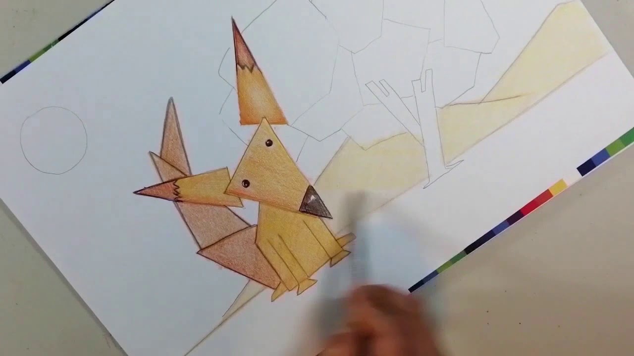 Dibujo segunda parte - colorear - YouTube