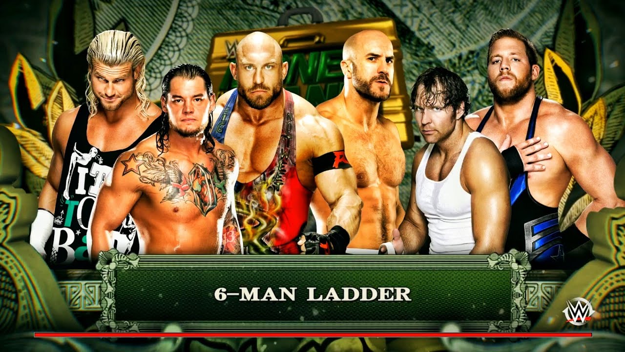 6 Man Ladder Match At Money in the Bank | WWE 2k16 - YouTube