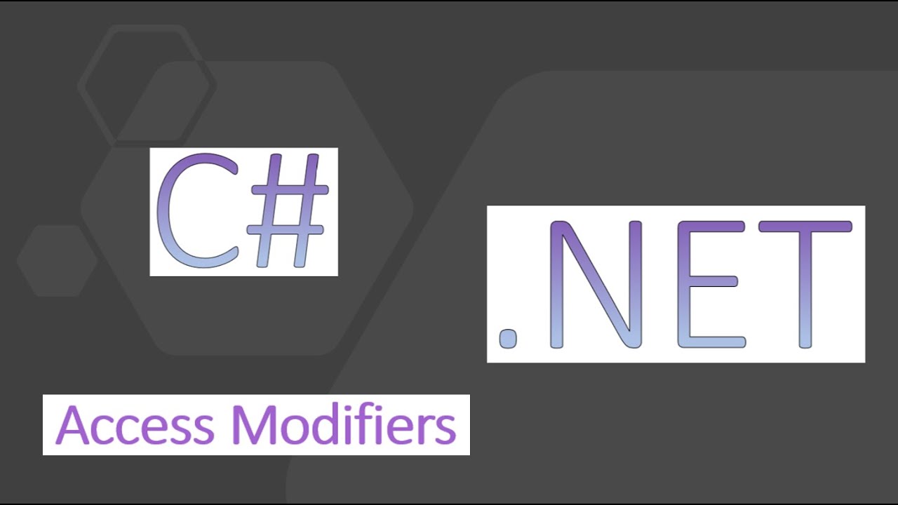 Access Modifiers C#, .net (GERMAN) - YouTube