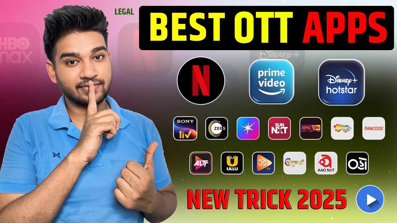 Free OTT Apps Like Netflix | Free Movies Apps 2025 | Legal OTT ...