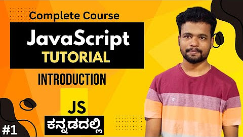 JavaScript course in Kannada - YouTube