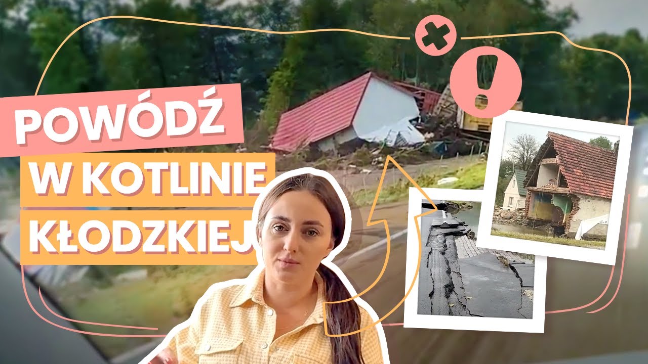 POWÓDŹ W KOTLINIE KŁODZKIEJ- POJECHALIŚMY DO TATY I BABCI - YouTube