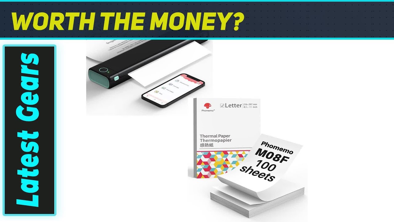 Phomemo Portable Printer: The Best Wireless Travel Companion! - YouTube