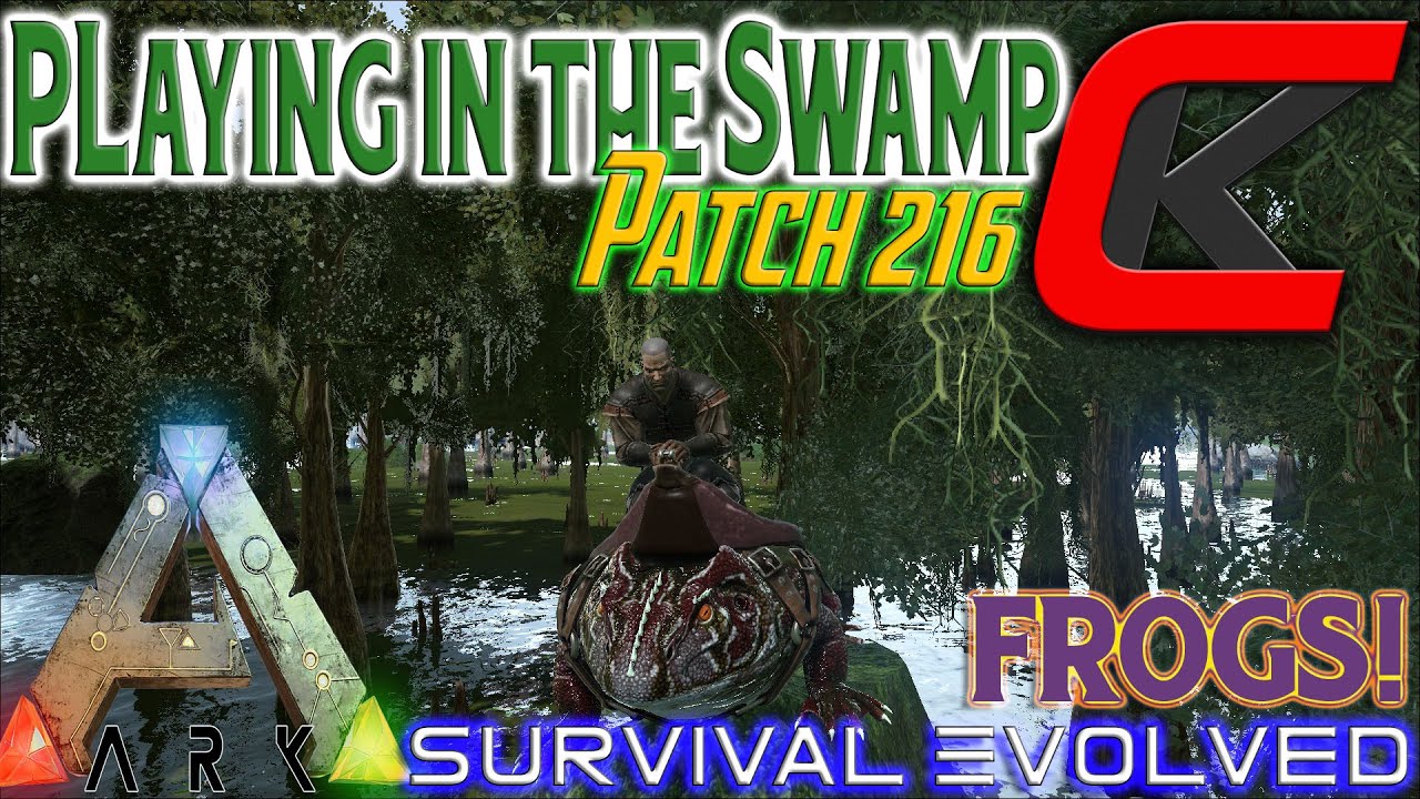 Ark: Survival Evolved - Playing around in the SWAMP and taming our ...