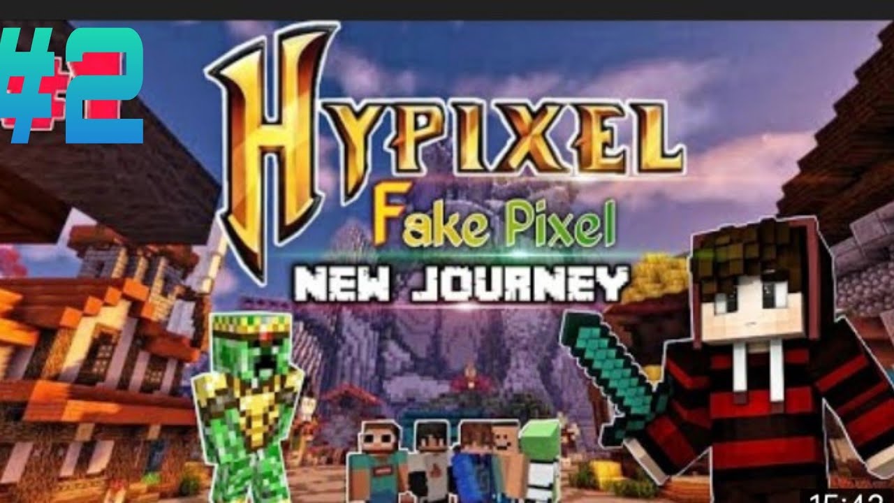 🤡 Hypixel Like SkyBlock Server For Mcpe 🤪 / Fake pixel Episode - YouTube