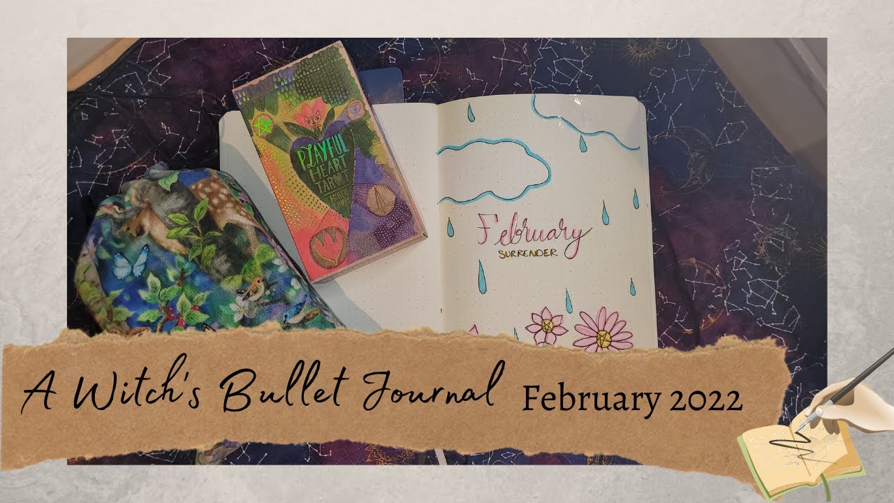 A Witch's Bullet Journal - February 2022 - Witchy Bullet Journal ...