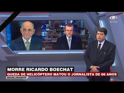 Políticos lamentam morte de Ricardo Boechat
