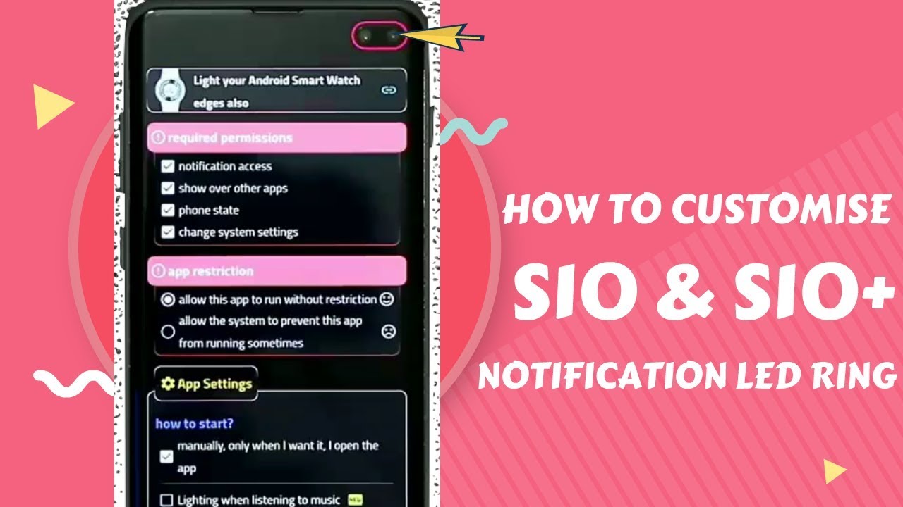 How To Customise Samsung S10 & S10 PLUS Notification LED Ring [Tutorial ...