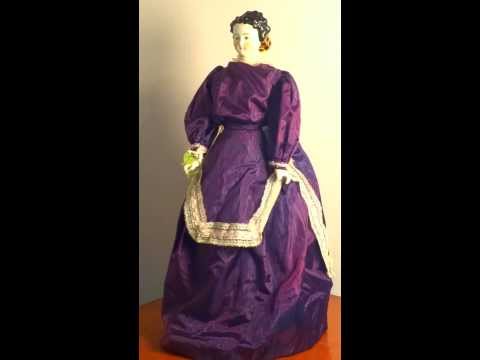 Vintage / Antique Emma Clear China Head Doll