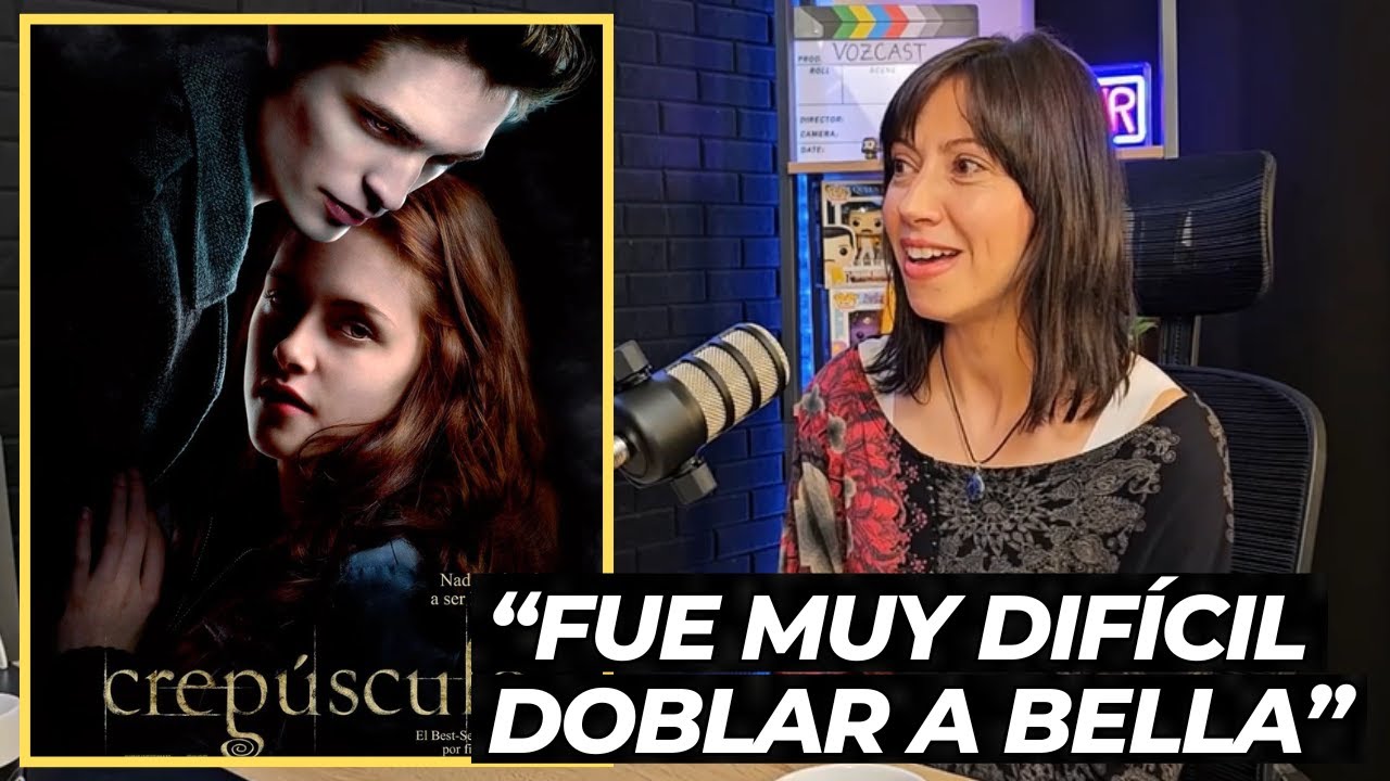 Isabel Valls explica cómo fue doblar las películas de Crepúsculo. - YouTube