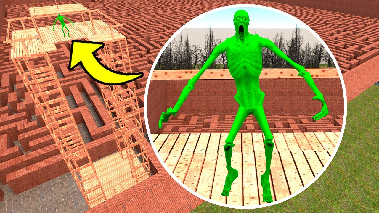 NEW TOXIC SCP-096 vs TOWERS In Garry's Mod! - YouTube
