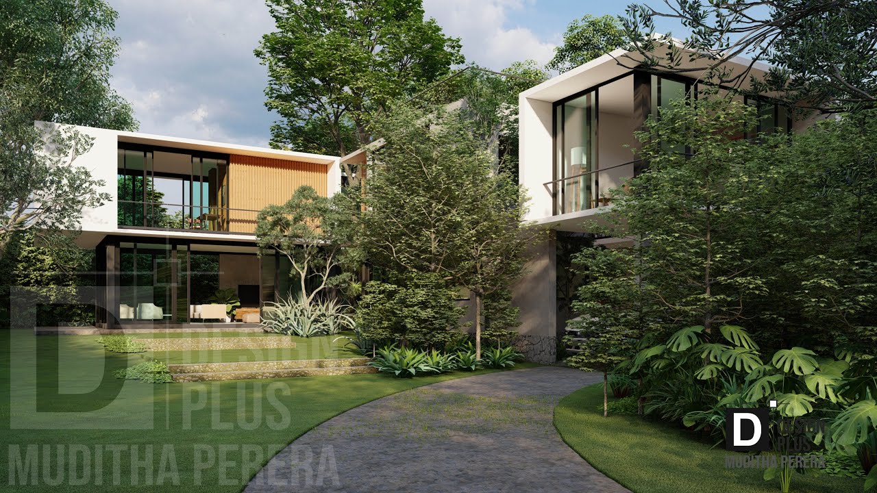 110.PROPOSED NEW HOUSE AT HORANA SRI LANKA(Total Floor Area-3288.105 ...