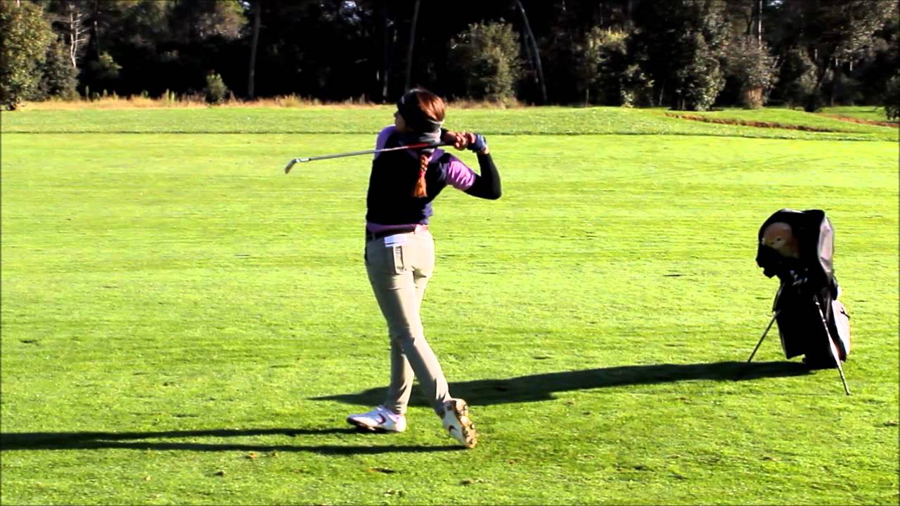 PAZ MARFA GOLF SWING VIDEO - YouTube