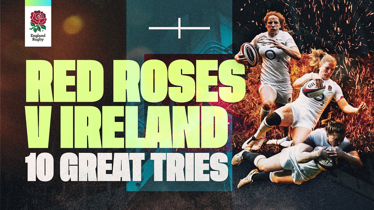 They’re making it look easy 😮‍💨 | Top 10 Red Roses Tries vs Ireland ...
