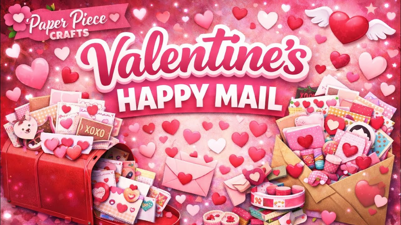 💌 Valentine’s Day Happy Mail | Handmade with Love 💌 - YouTube