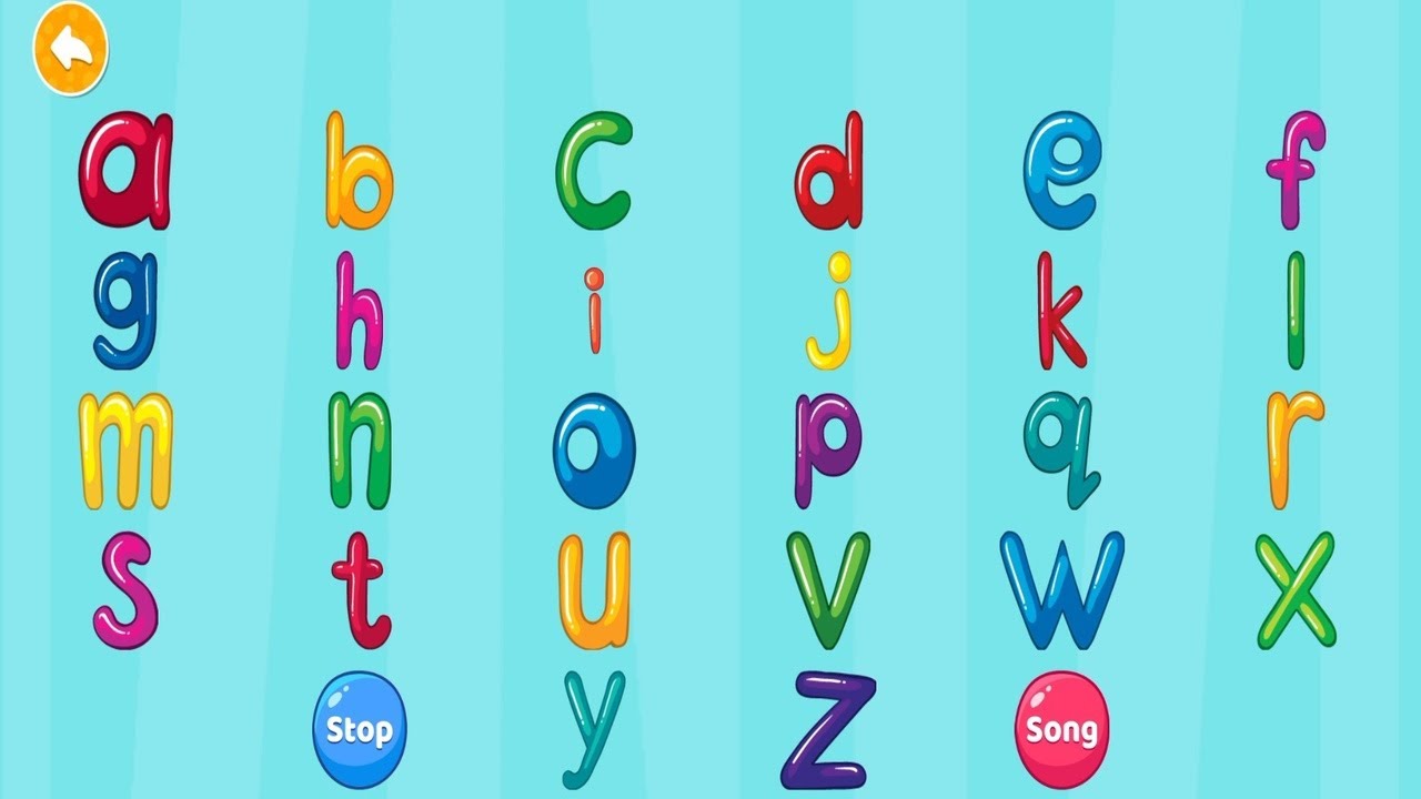 small latter abc to z for kids learning - YouTube
