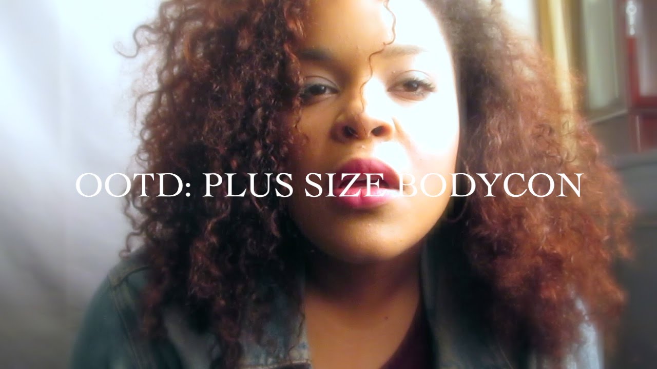 Styling Plus Size BodyCon Dress | OOTD - YouTube