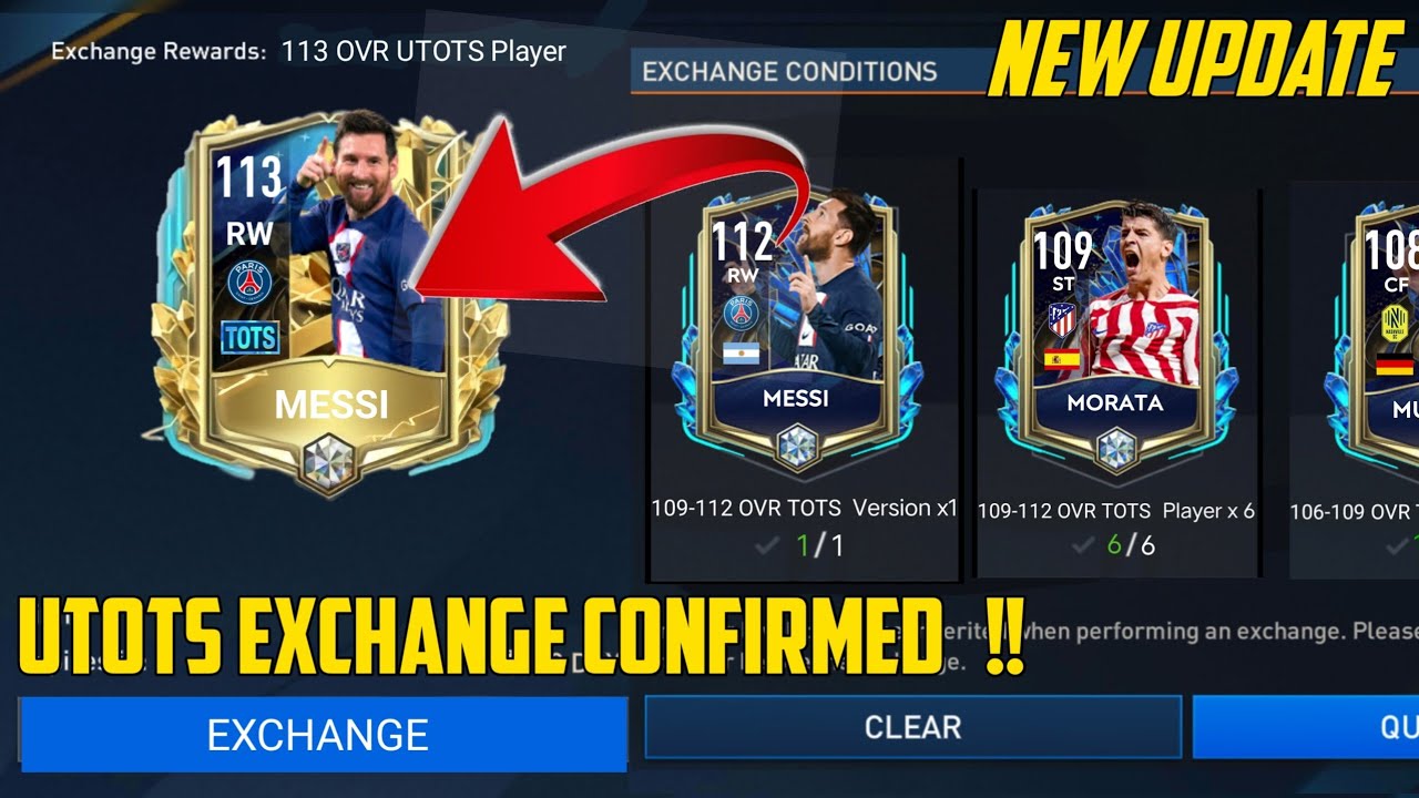 UTOTS Exchange Confirmed | Fifa Mobile UTOTS Market Guide | Reetesh ...