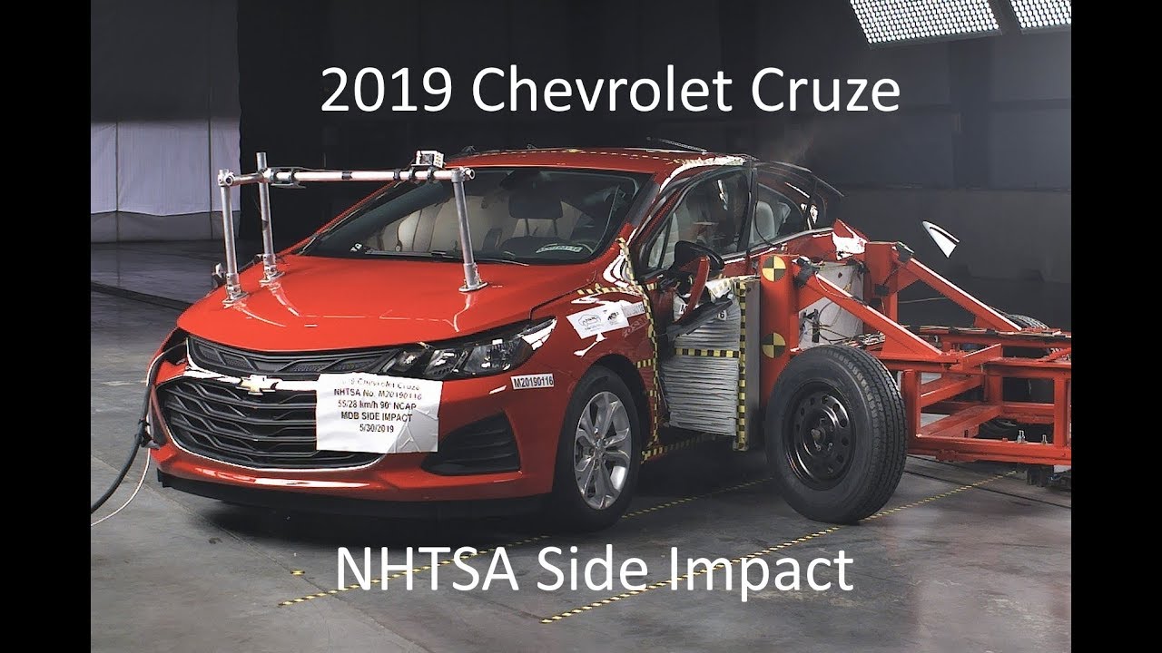 2019 Chevrolet Cruze NHTSA Side Impact - YouTube
