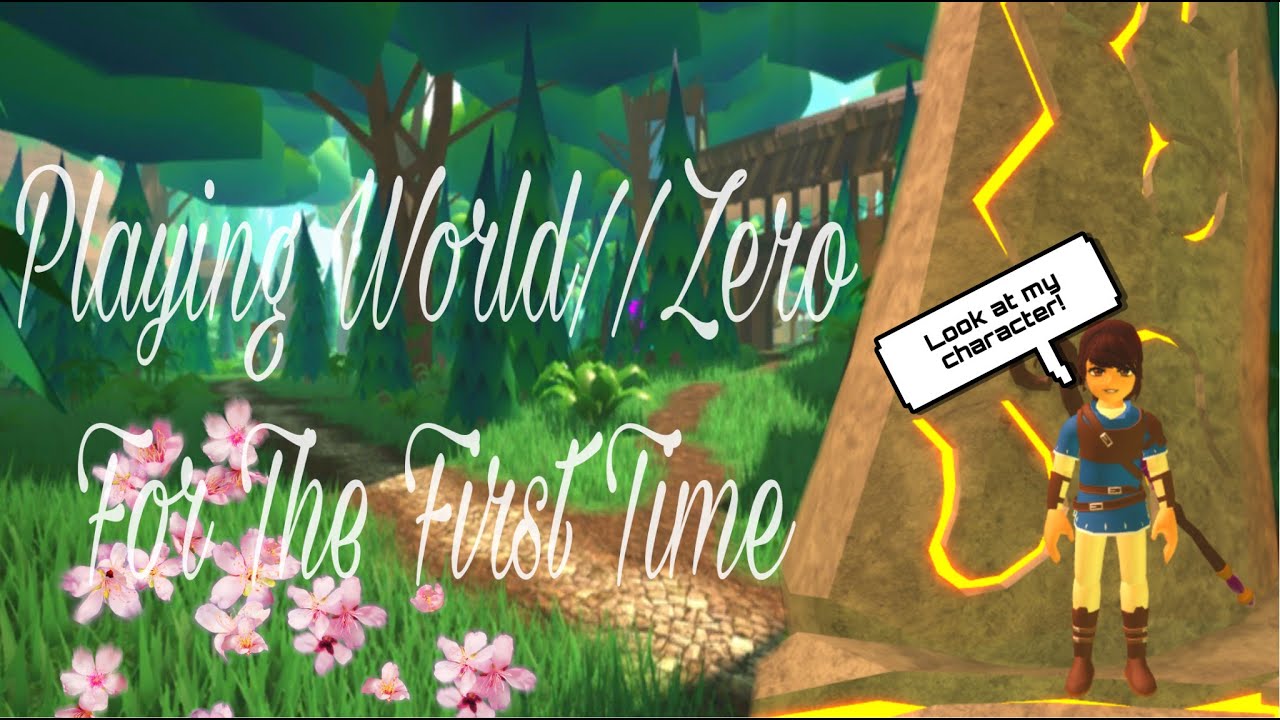 Playing World//Zero Beta for the first time! - YouTube