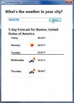OpenWeatherMap API Example - YouTube