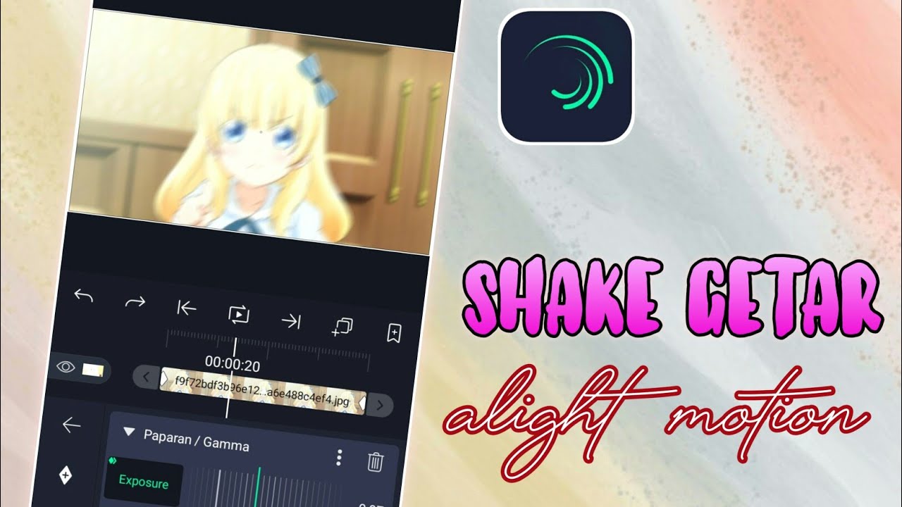 Tutorial Shake Getar Di Alight Motion - YouTube