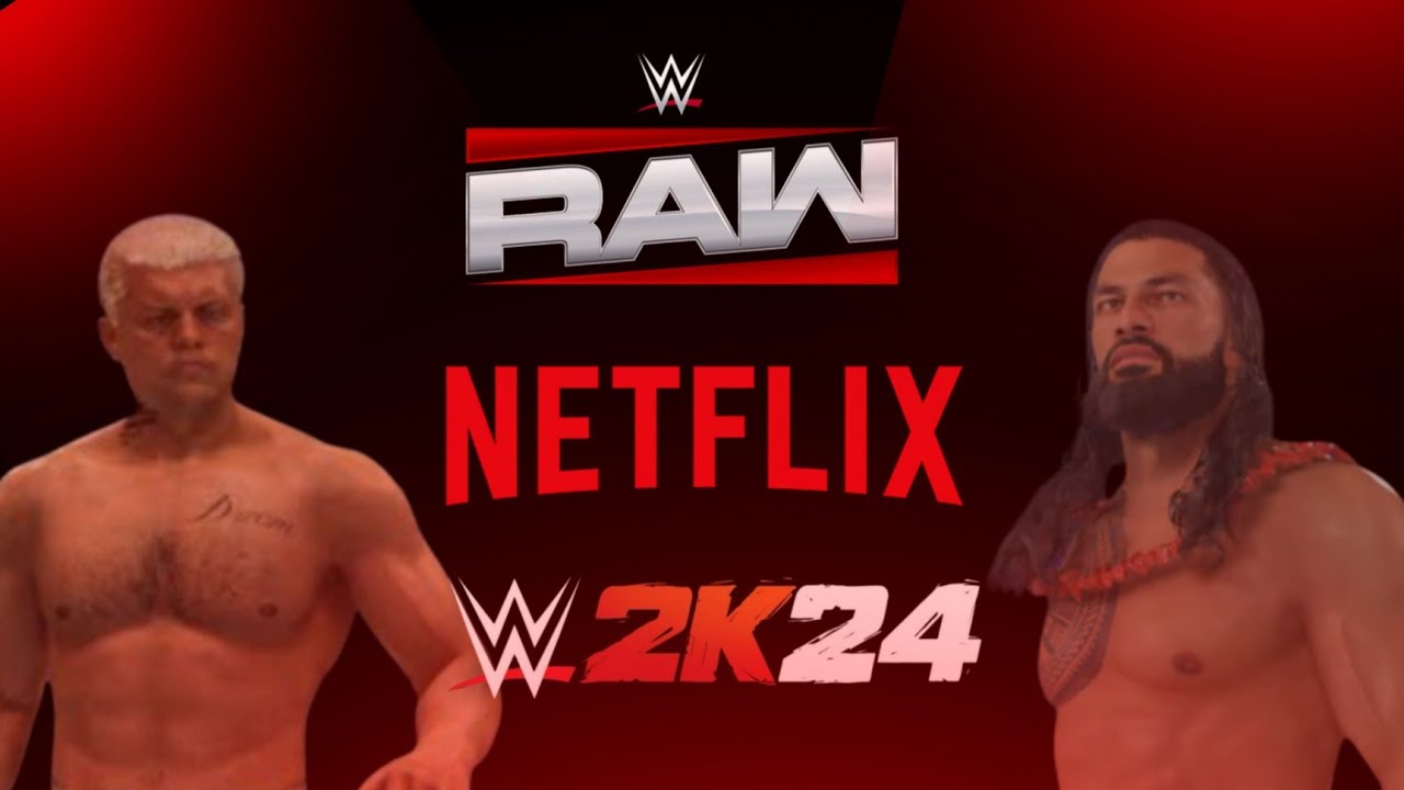WWE 2K24 X NETFLIX cody rouns vs roman reins/capítulo 2 - YouTube
