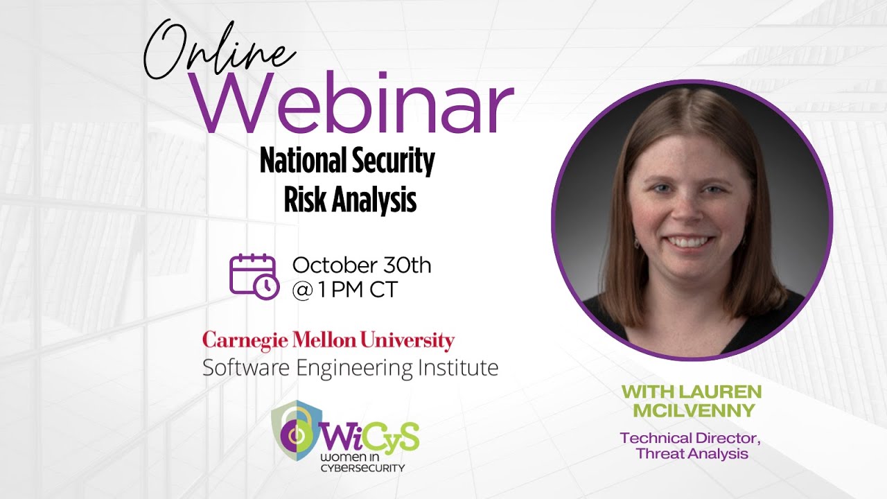 Carnegie Mellon University SEI Webinar | Creating an AI Security and Incident Response Team ...