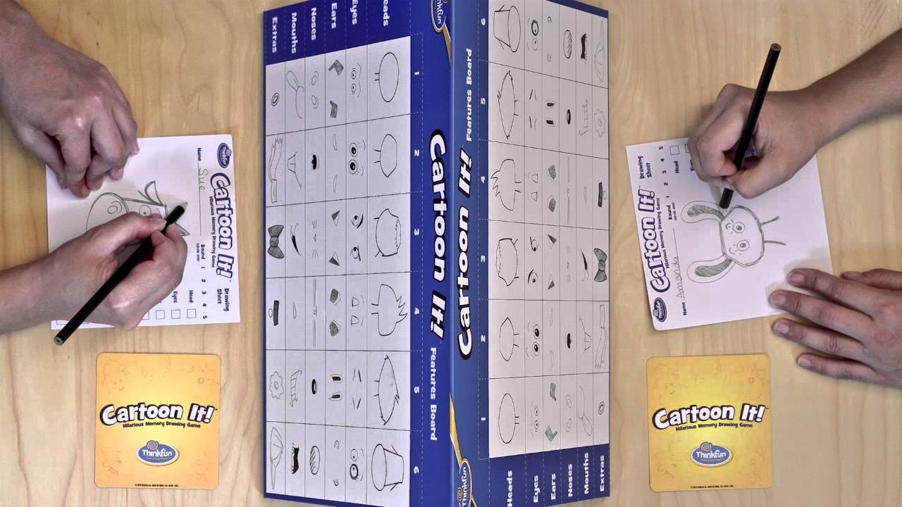 How To Play: Cartoon It! - by ThinkFun - YouTube