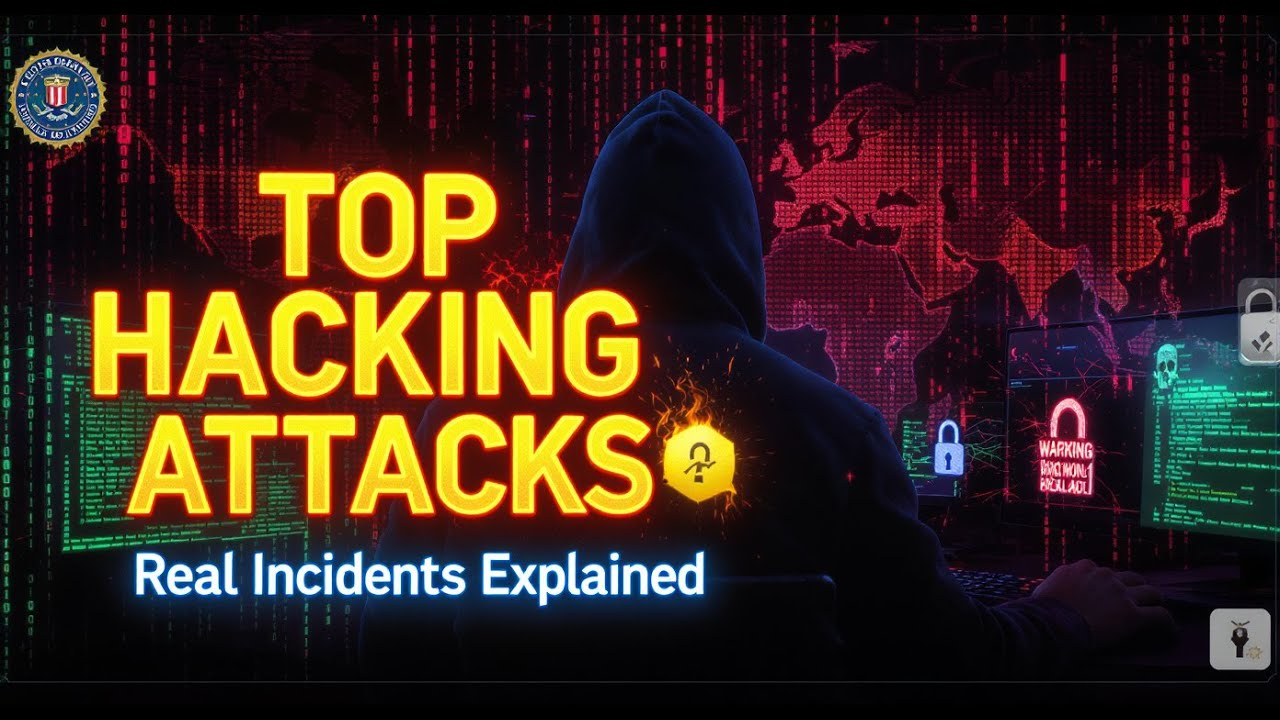 Top Real-Life Hacking Incidents That Shook the World 🔥 | Cyber Attacks ...