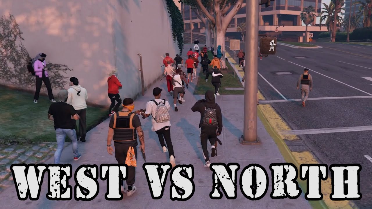 WEST VS NORTH (HIGHLIGHT NO EDIT) #executiverp #executiveroleplay - YouTube