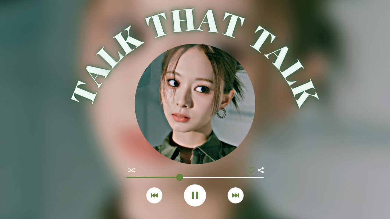 《︎DEMO》TALK THAT TALK - TWICE (트와이스) [English Lyrics] - YouTube