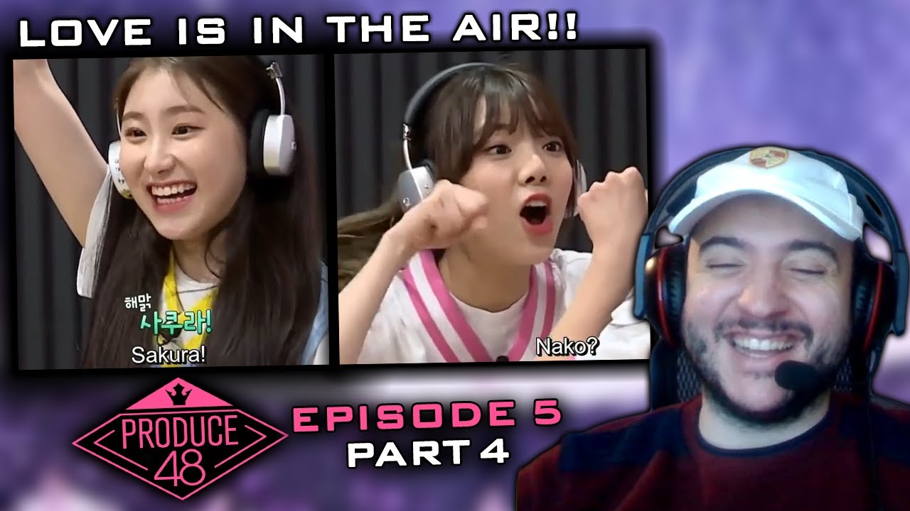 PRODUCE 48 EPISODE 5 REACTION | PART 4 | GOEUN in love with NAKO and ...