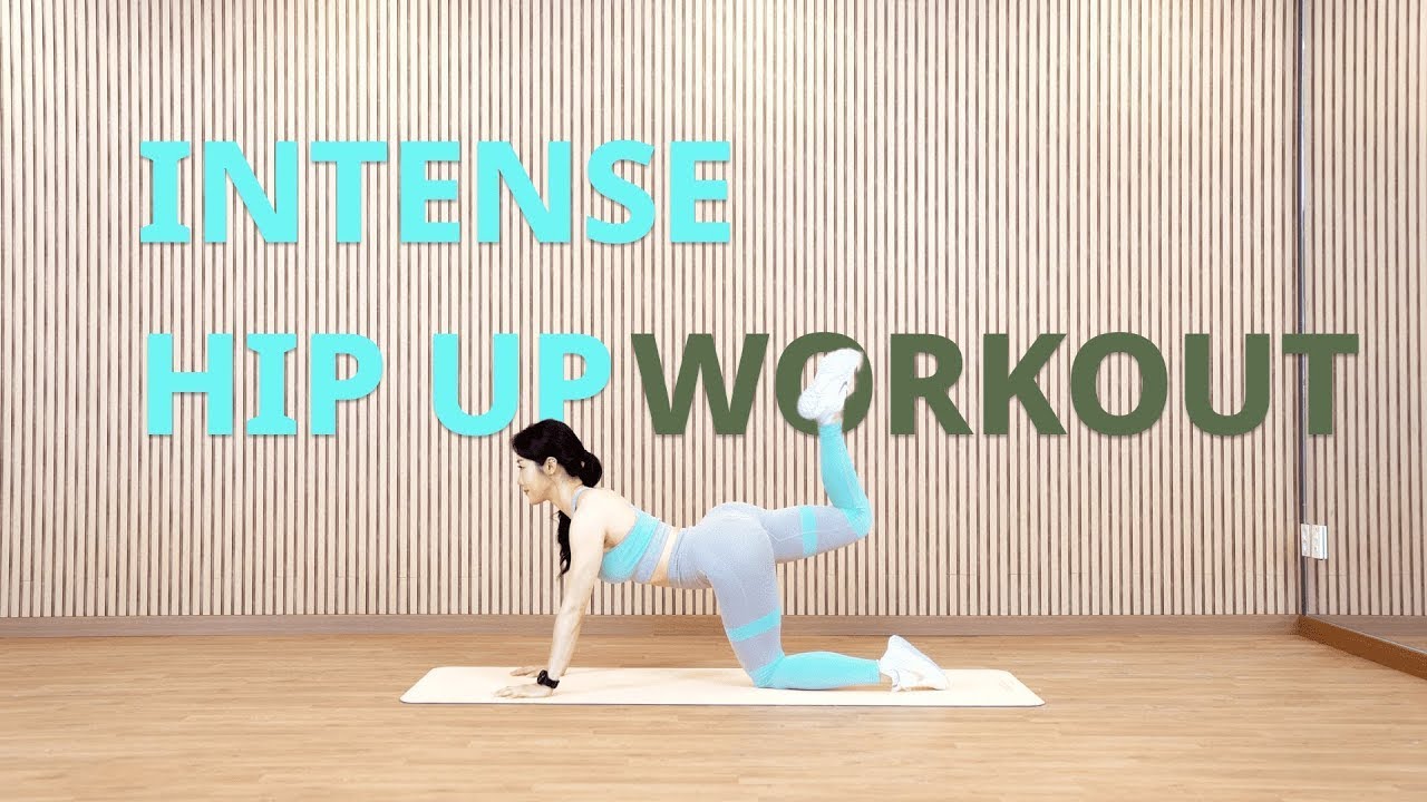 강력한 힙업 운동 !! Intense Hip up workout - YouTube