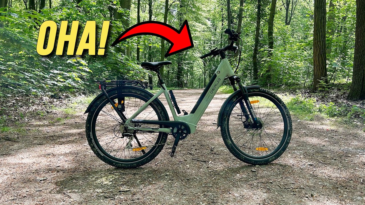Deruiz Quartz SUV E-Bike im extrem Test. Lohnt sich das E-Bike unter ...