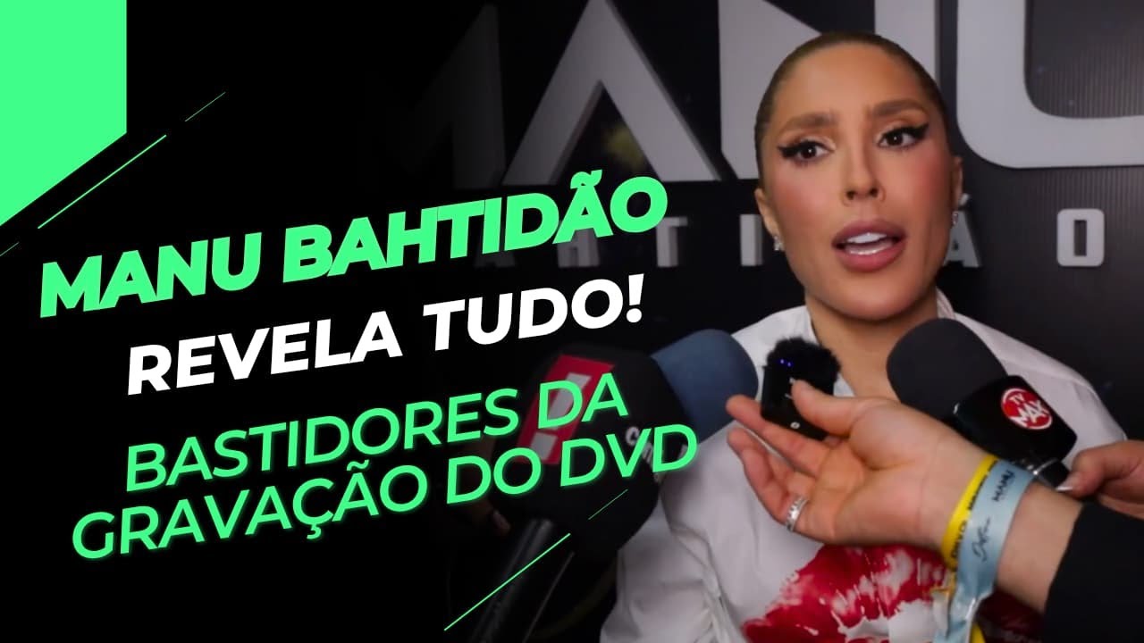 Manu Batidão Revela Tudo nos Bastidores do Seu DVD em Entrevista ...