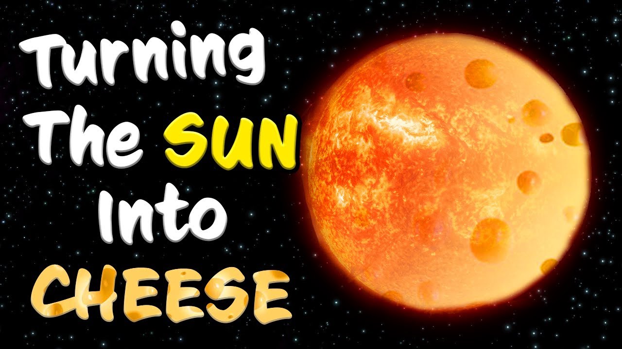 Turning the SUN into CHEESE in Universe Sandbox 2 - YouTube