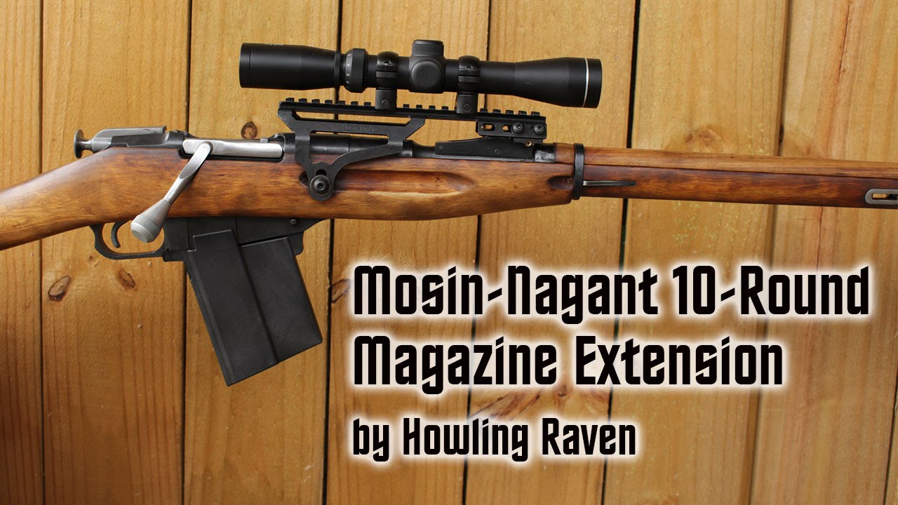 Mosin-Nagant 10-Round Magazine Extension - YouTube