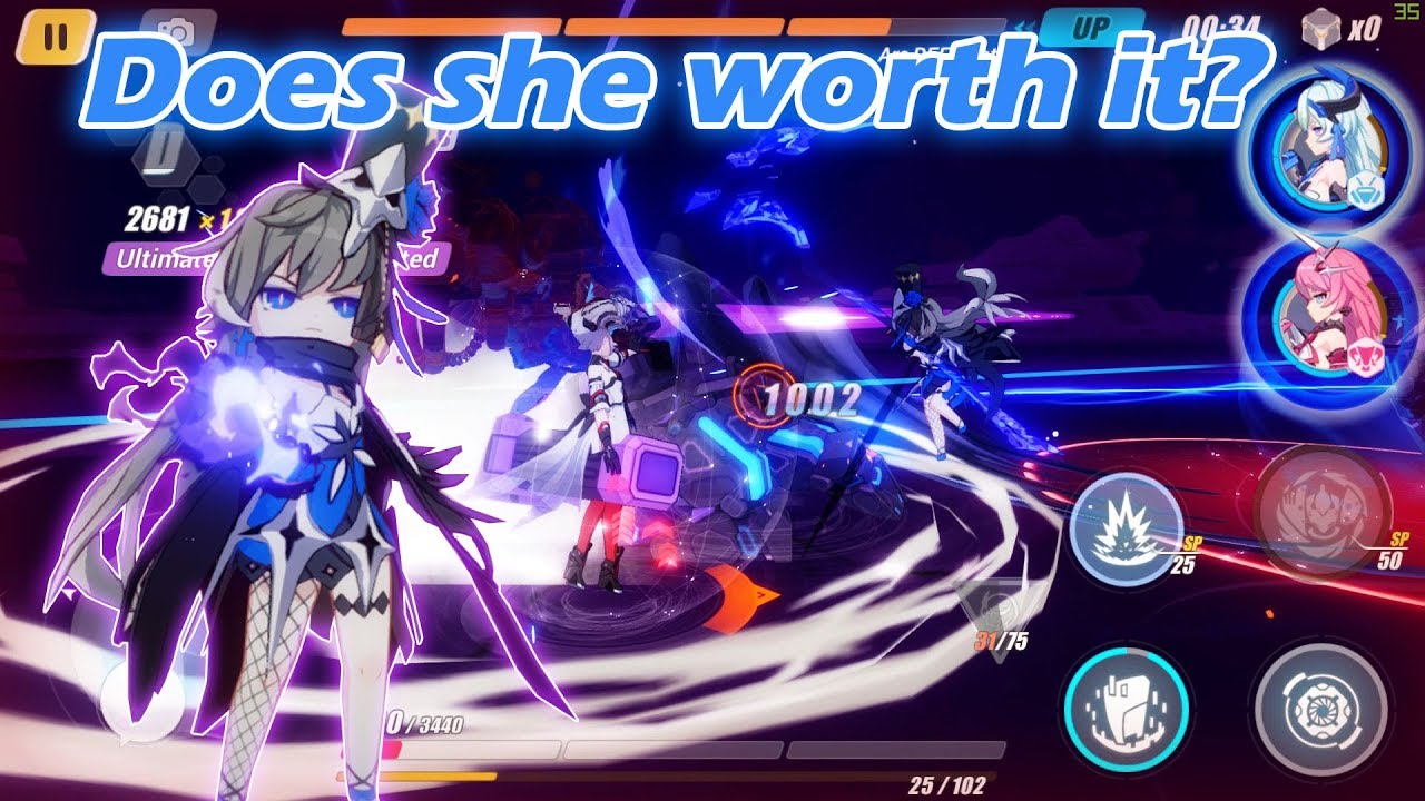 Honkai Impact 3 : Selune's Elegy damage comparison - YouTube